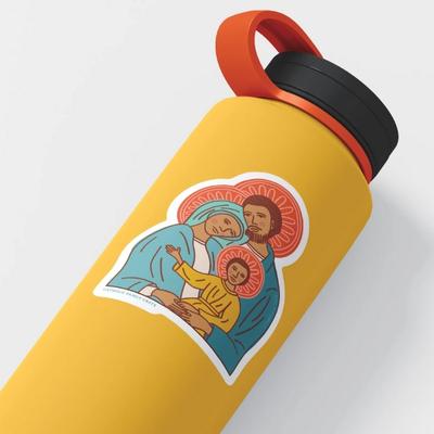 Holy Vinyl Stickers - Holy Family, The Sacred Heart of Jesus and St Th ...